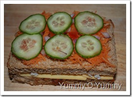 Layered Sandwich | Yummy O Yummy